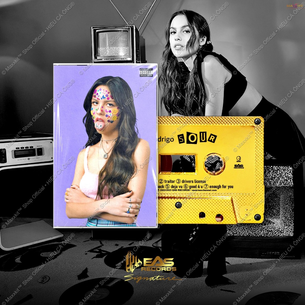 [EXP] Olivia Rodrigo เทปคาสเซ็ท - SOUR (DELUX) - Luxury Fine Gold - EAS ...