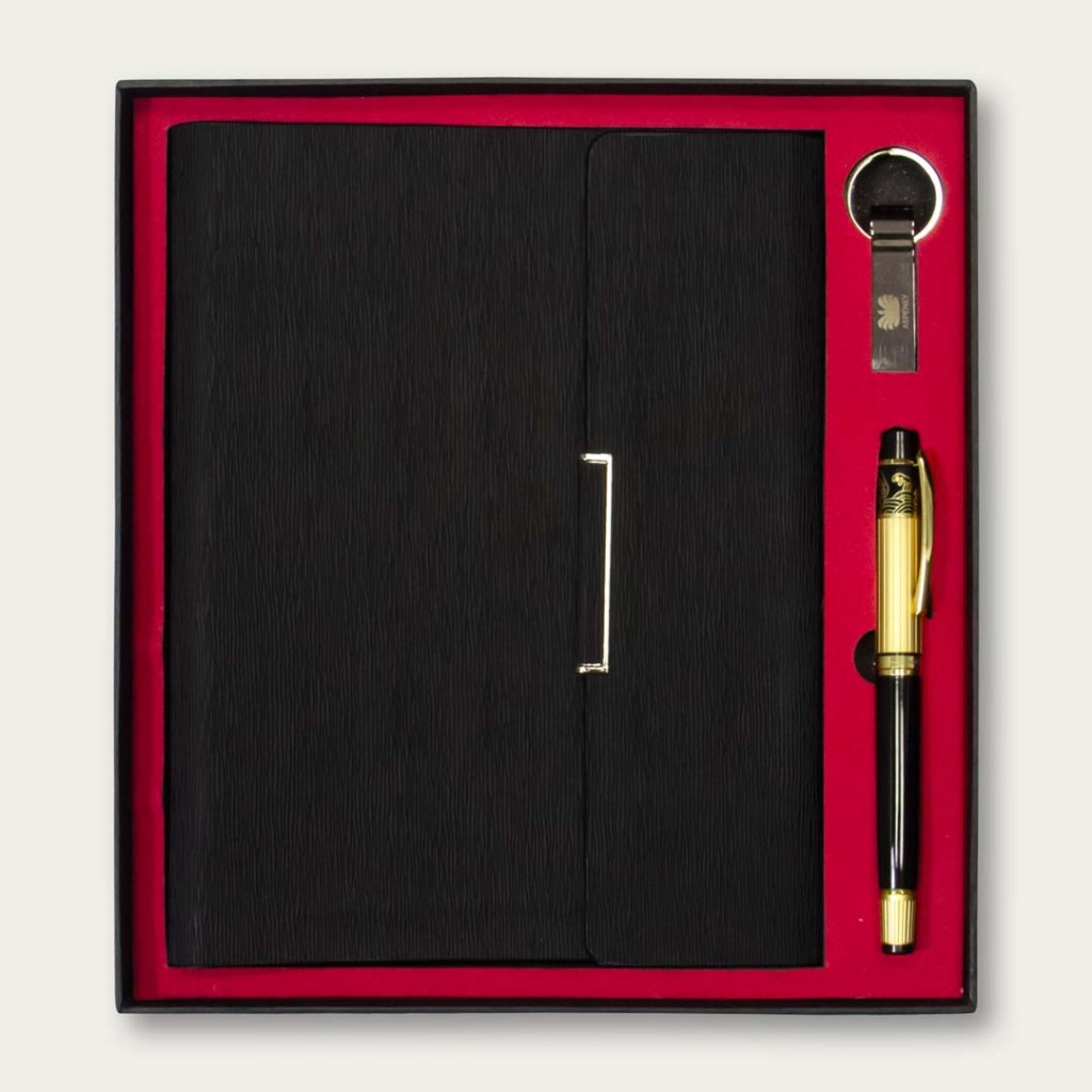 Aspeney1 USB Signing Pen Leather Notebook Gift Set | Shopee Thailand