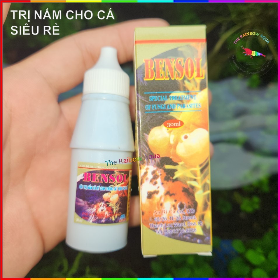 Bensol Treats เชื ้ อราและปรสิตสําหรับปลาตู ้ ปลา ( ขวด 30 มล . ) | Shopee Thailand