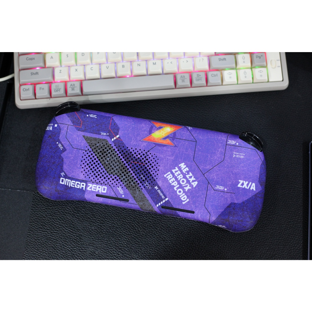 Ayaneo 2, 2s, Geek 1s sticker Skin purple Gundam Omega Zero รุ่น (ฟิล์ม ...