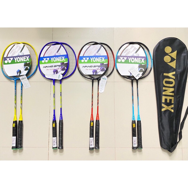 Yonex BADMINTON CKETS - SUPER LIGHT, SUPER DURABLE CARBON FRAME - รวม 2 ...
