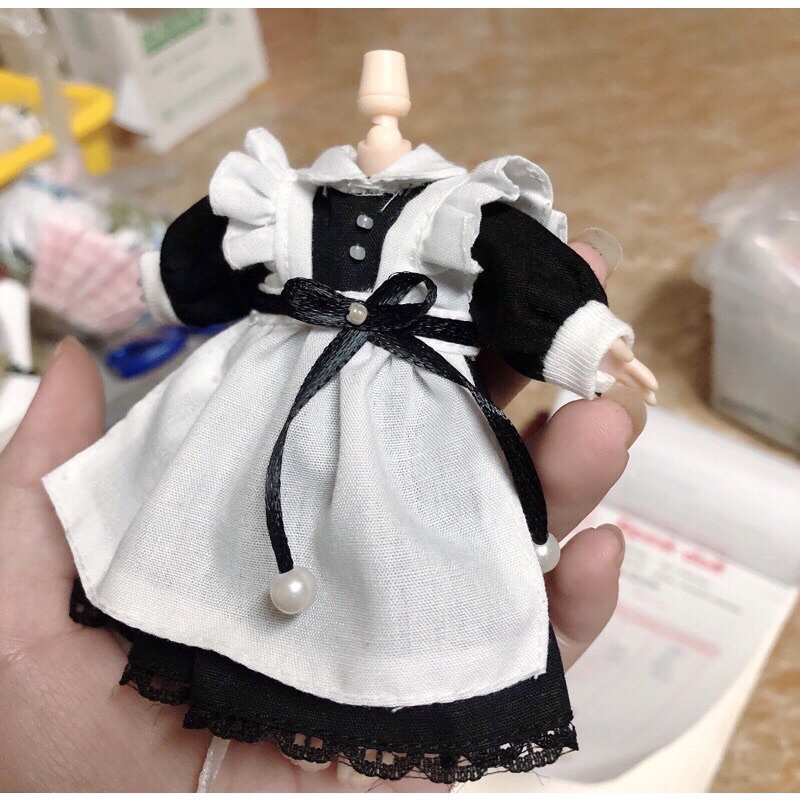 ชุดแม่บ้านหูกระต่าย Set For ob11, ymy,ddf, gsc,dod, nendoll Doll ...