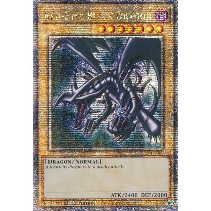 การ์ดครบรอบ 25 ปี Yugioh Red-Eyes Black Dragon - Starlight Rare - การ ...
