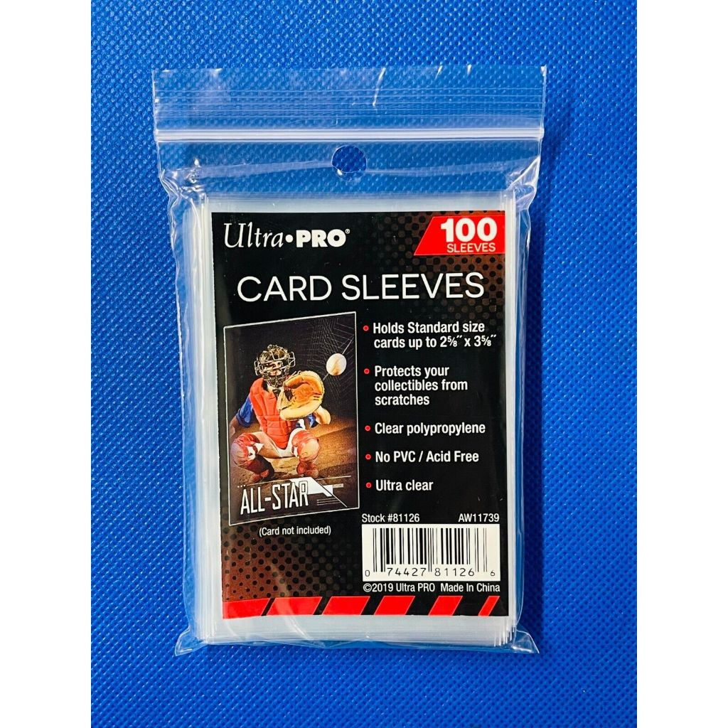 100 Ultra Pro Penny Soft Sleeves ปกป้องการ์ด TCG 35pt ของแท้ | Shopee ...