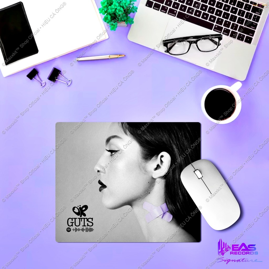 แผ่นรองเมาส์ Olivia Rodrigo GUTS Vampire - EAS Records | Shopee Thailand