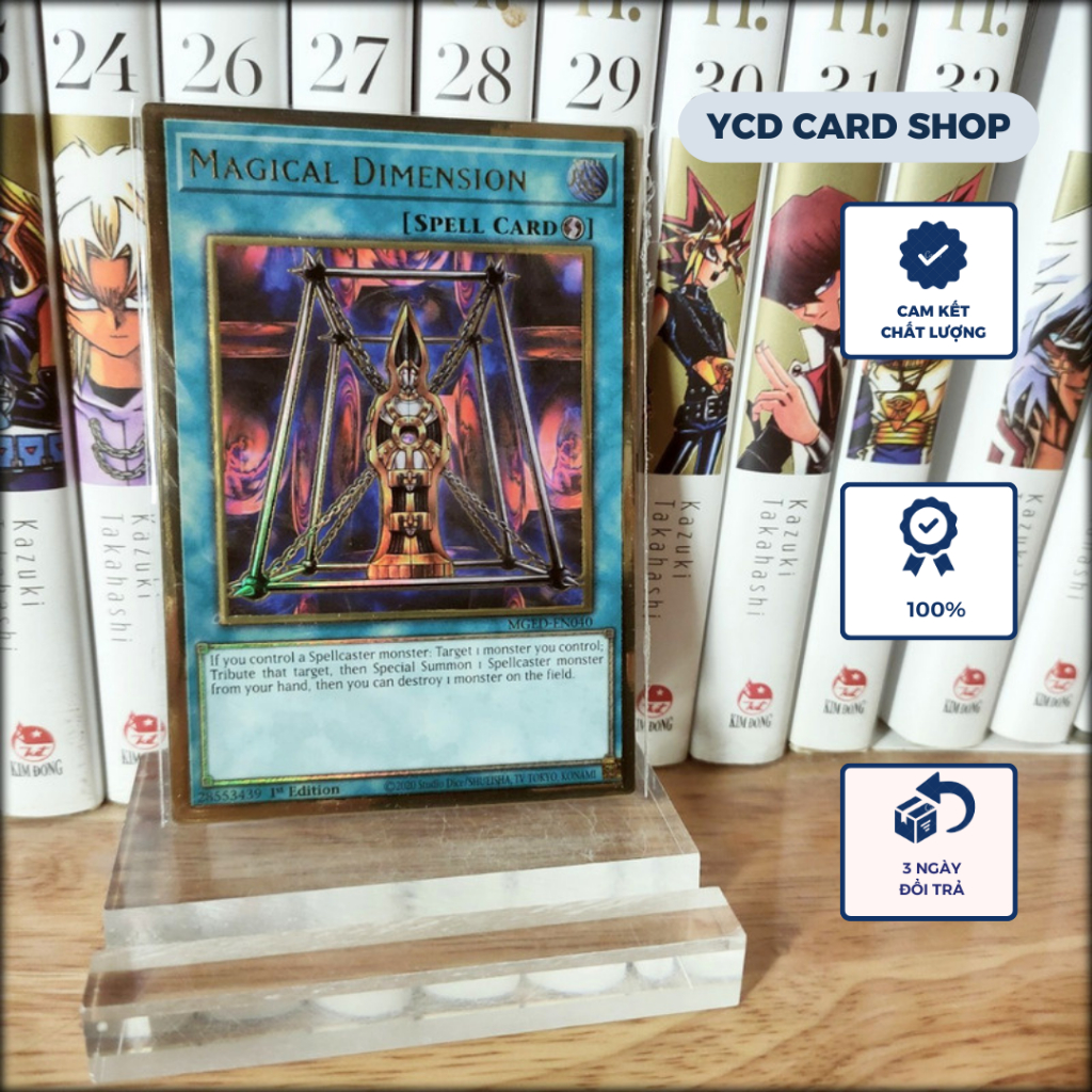 [YCDcardgame] การ์ด Yugioh ของแท้ Magical Dimension – Premium Gold Rare ...