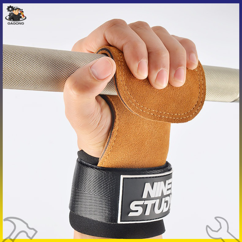 ราคาต่ําสุด/ Hcmnine STUDY Lifting Grips Open Back GYM Gloves - Lifting ...