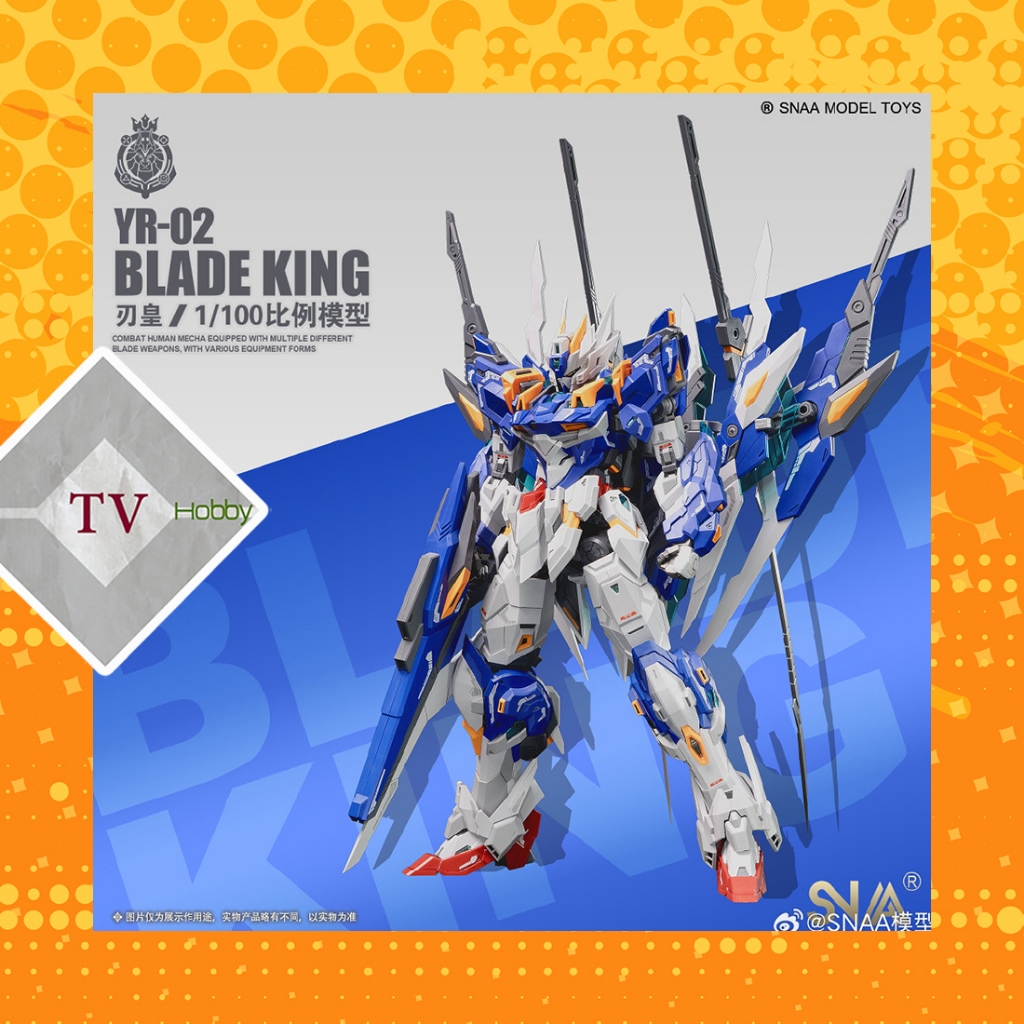 โมเดลประกอบ MG 1 / 100 YR-02 Blade King SNAA (Super Nova) (ชุด Bonus ...