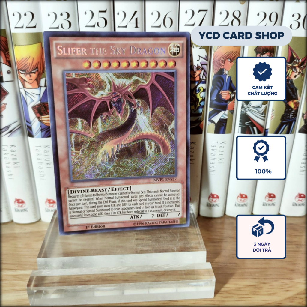 Yugioh Osiris ของแท ้ -Slifer the Sky Dragon - การ ์ ดลับหายาก | Shopee ...