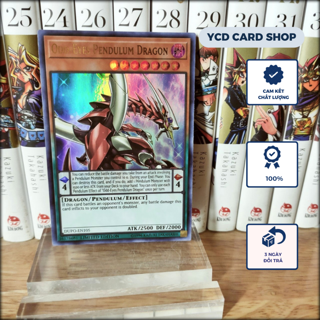 ของแท้ Yugioh Card Odd Eyes Pendulum Dragon - Ultra Rare | Shopee Thailand