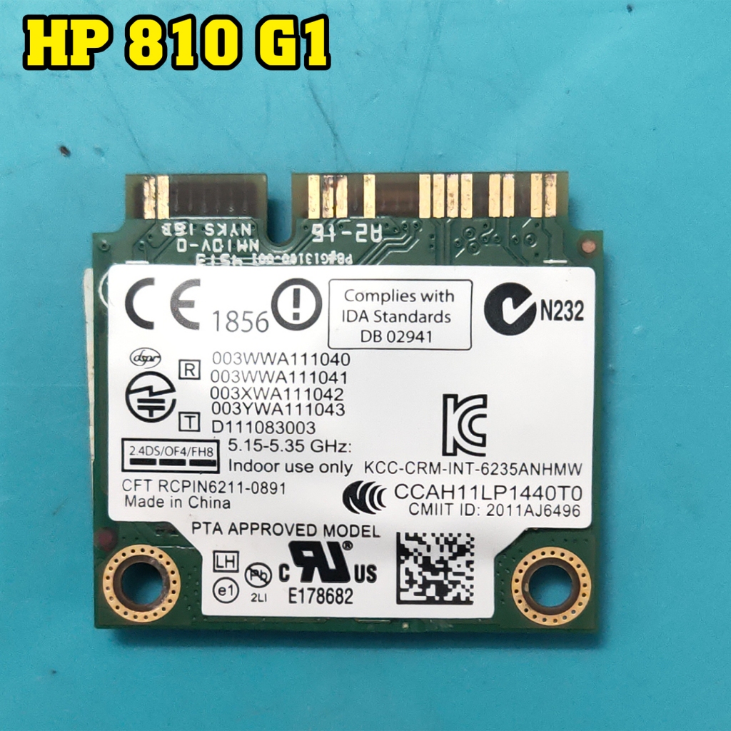 การ์ด wifi แล็ปท็อป Hp 810G1 ติดตั้งแล้ว | Shopee Thailand