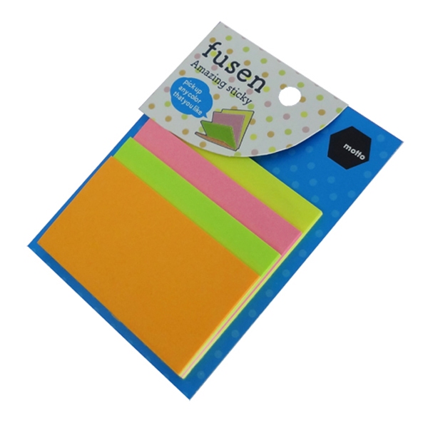 Note Motto กระดาษสี 4 สี 70x70 มม . CYDF70-NE | Shopee Thailand