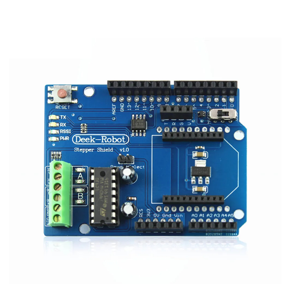 Shield L293D ระบบควบคุม Stepper Motor ไร้สาย XBee UNO R3 _ Stepper ...