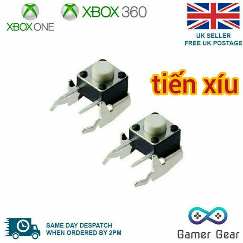 ชุดปุ่มเปลี่ยนคอนโทรลเลอร์ LB,RB replacement 2 ปุ่ม xbox one, XBOX360 ...