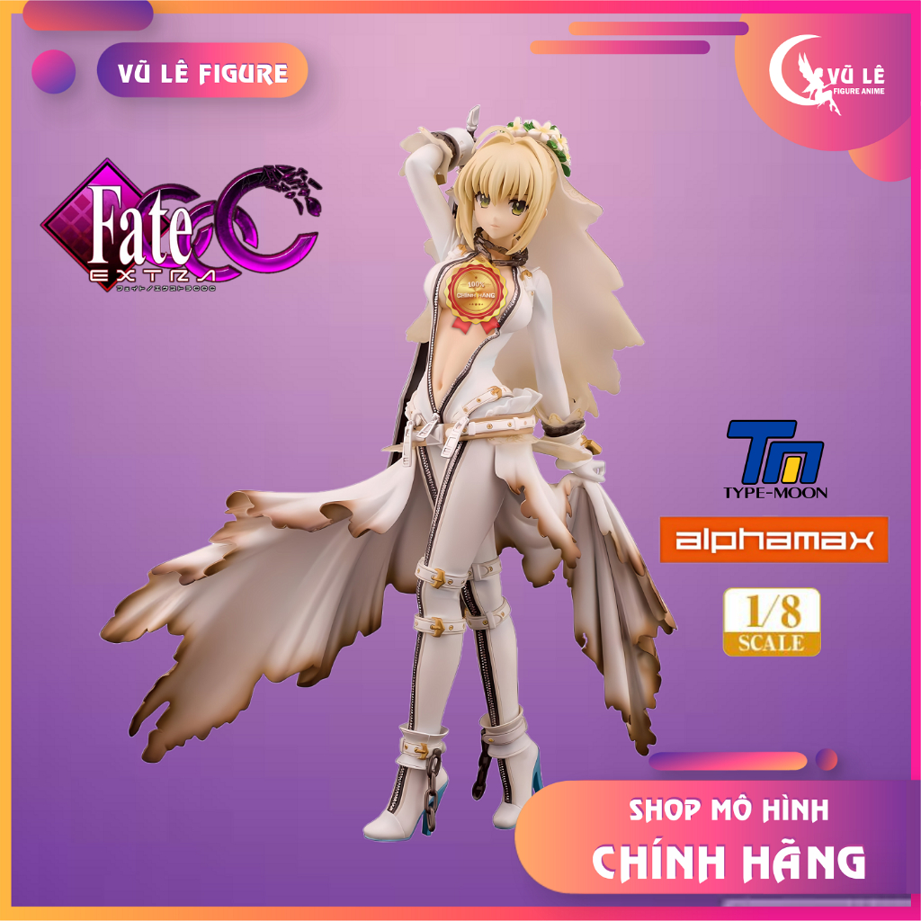 Saber Bride Model - Fate / Extra CCC - 1 /8 Scale ของแท้ Alphamax - TypeMoon, อะนิเมะสาวฟิกเกอร์ ...