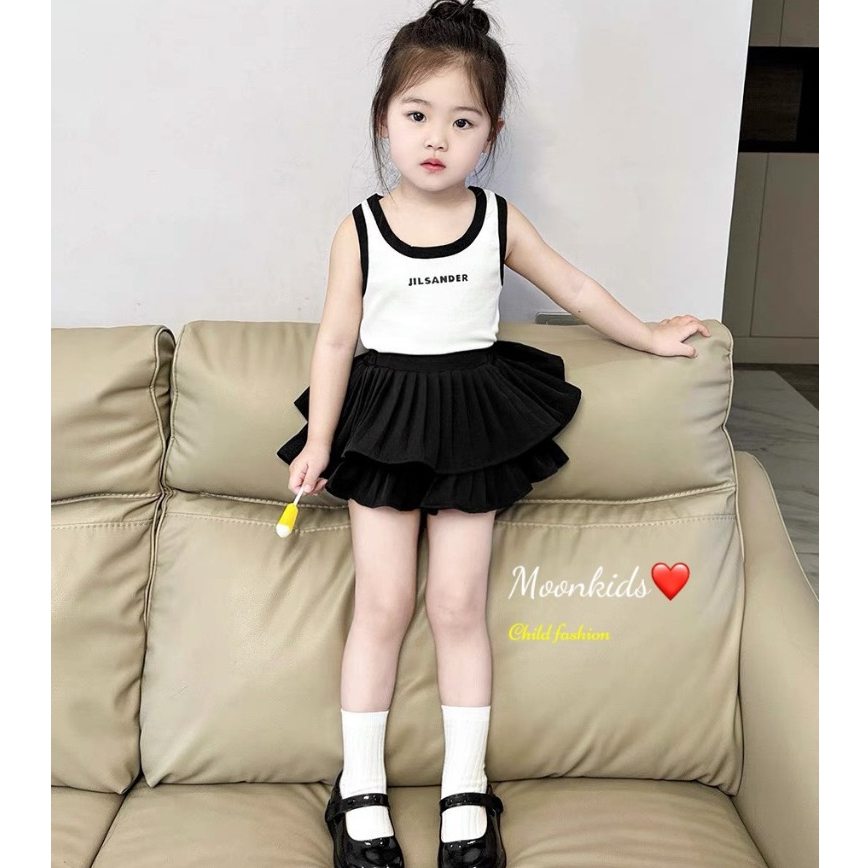 ชุดเด็กทารกผู้หญิง - ชุดกระโปรงเปลือยหลังแขนกุด 2 ชั้นสําหรับเด็กทารก ...