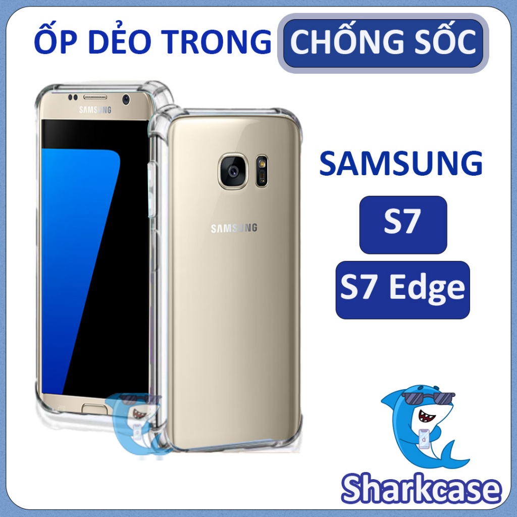 เคสซิลิโคนใส Samsung S7 / S7 Edge กันกระแทกคุณภาพสูง ซิลิโคนกันกระแทก พร้อมขอบป้องกันสี่มุม ...