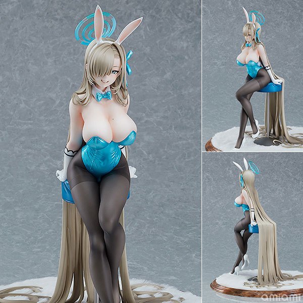 กล่องเต็ม 28 ซม. [ hcm express ] Blue Archive Ichinose Asuna Bunny girl รูป waifu สาวอะนิเมะ ...