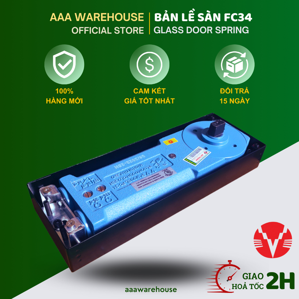 บานพับพื้น VVP Thailand FC34 - VVP สปริงประตูกระจก FC34 | Shopee Thailand