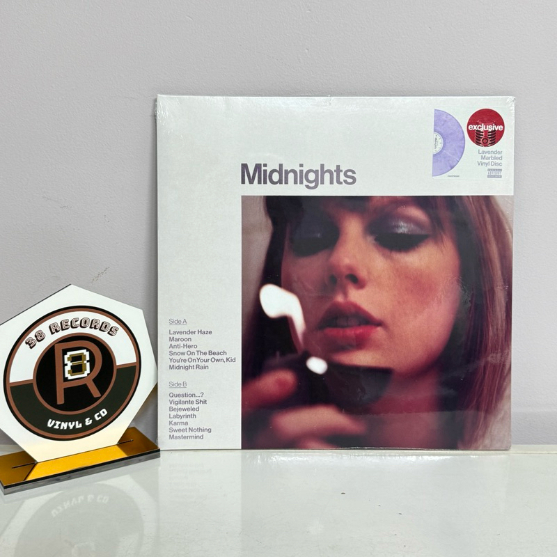 Taylor Swift Turntable - Midnights (ลาเวนเดอร์ Marbled Vinyl ...