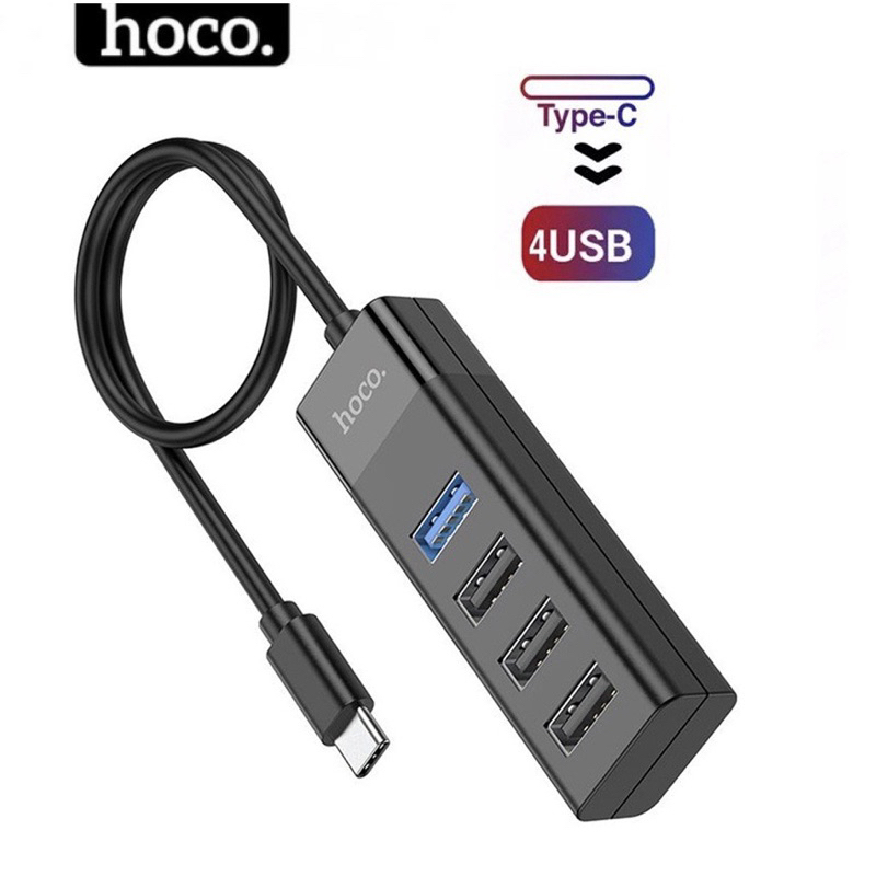 ️ Hub แยกพอร ์ ต USB-Typec HOCO HB25 4 USB Type-C เป ็ น USB 3.0 +USB 2.0x3 12 เดือน | Shopee ...