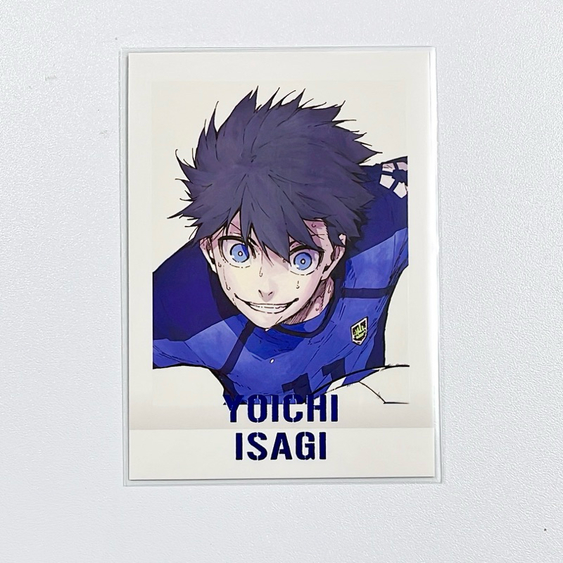 การ ์ ด Bluelock Isagi Yoichi pola Blue Lock Card | Shopee Thailand