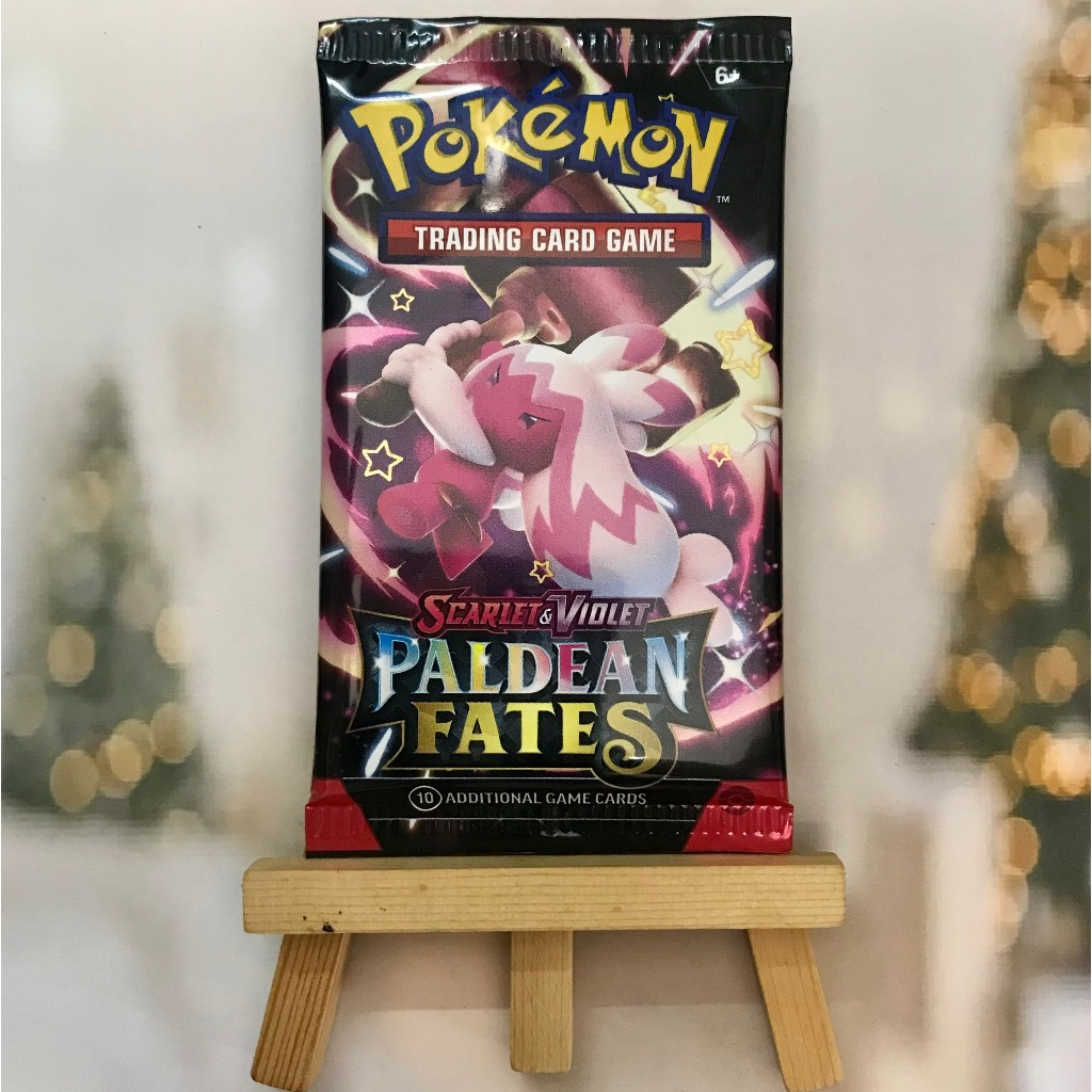 ภาษาอังกฤษของแท้ Paldeen Fates Booster Pack - Scarlet Series Card Bag ...