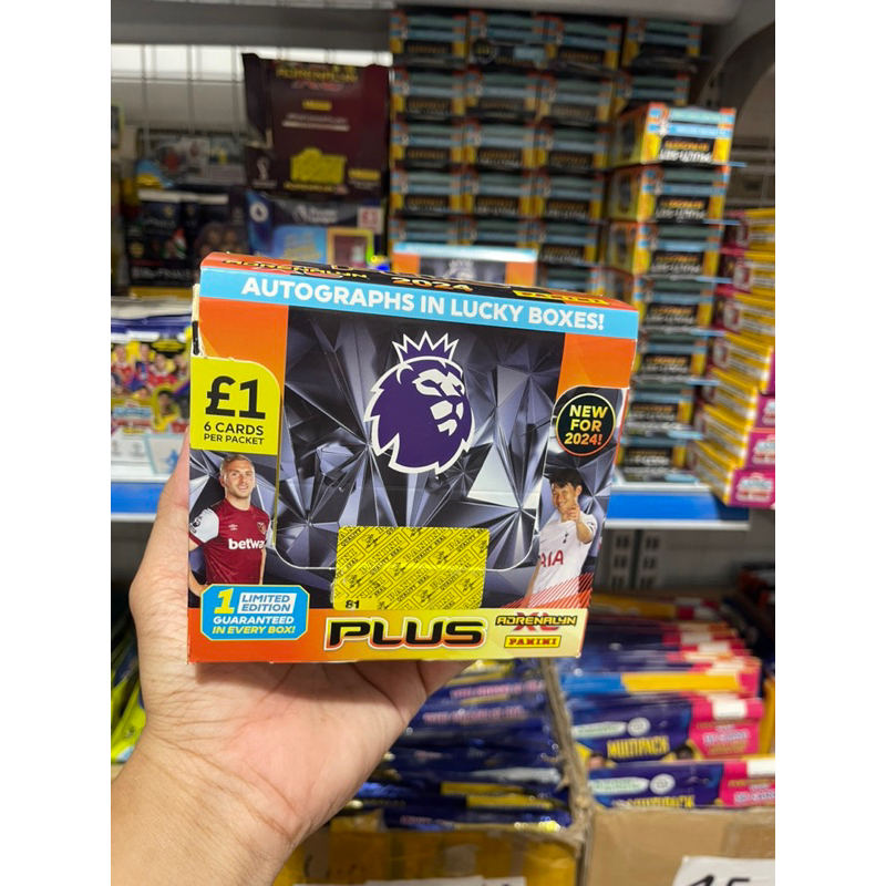 [ Full Box ] Panini Adrenalyn Premier League PLUS Football Card Box ...