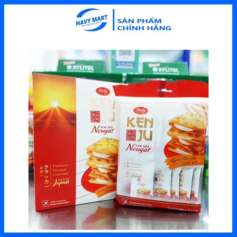 Nougat Richy KenJu เค ้ กกล ่ อง 279g / ถุง 186g | Shopee Thailand