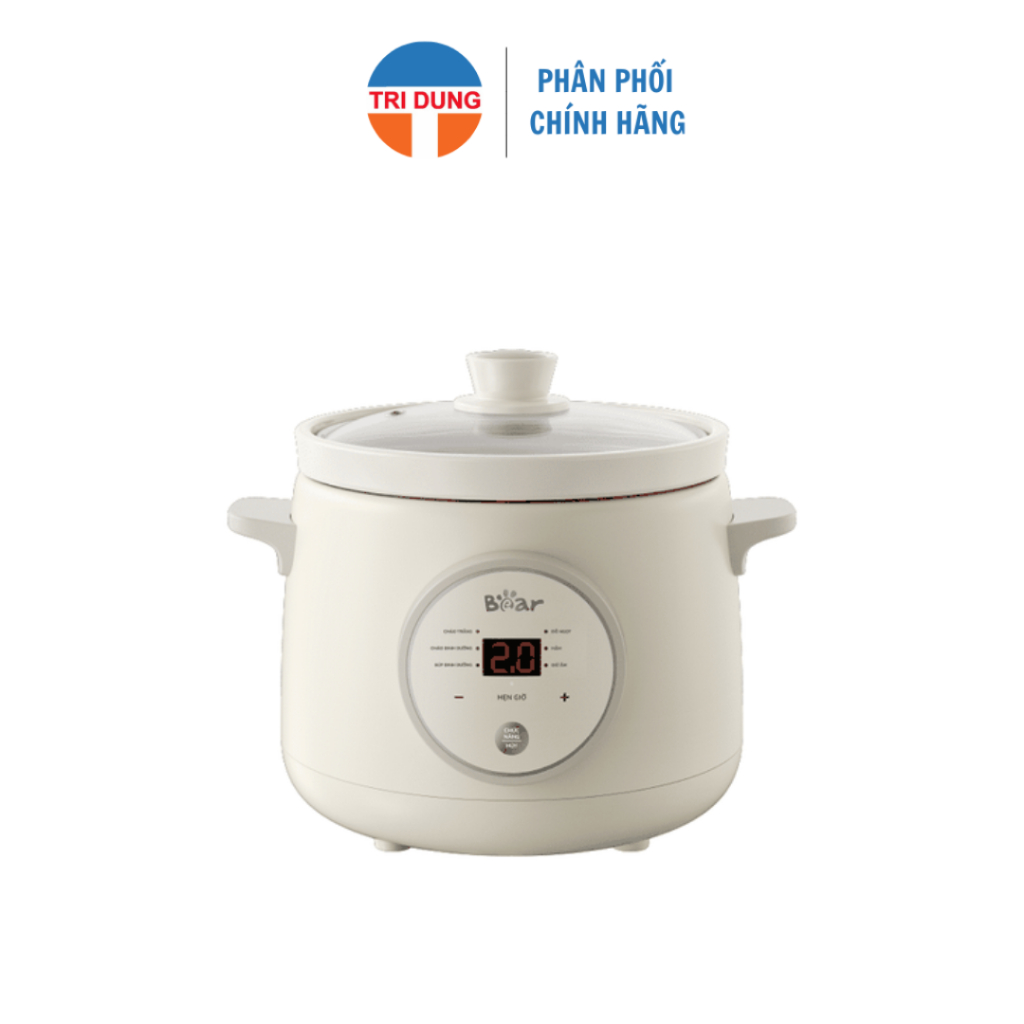Bear SB-NNC15 หม้อตุ๋น - ฟังก์ชั่นทําอาหาร 6 ฟังก์ชั่น - ความจุ 1.5 ...