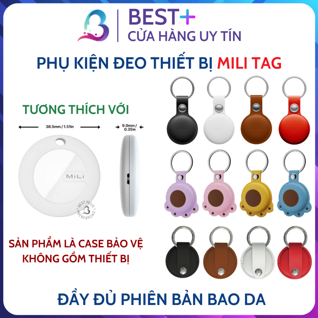 เคสหนังป ้ องกันสําหรับ Mili Tag Mi Tag Xiaomi Youpin วัสดุที ่ สวยงาม ...