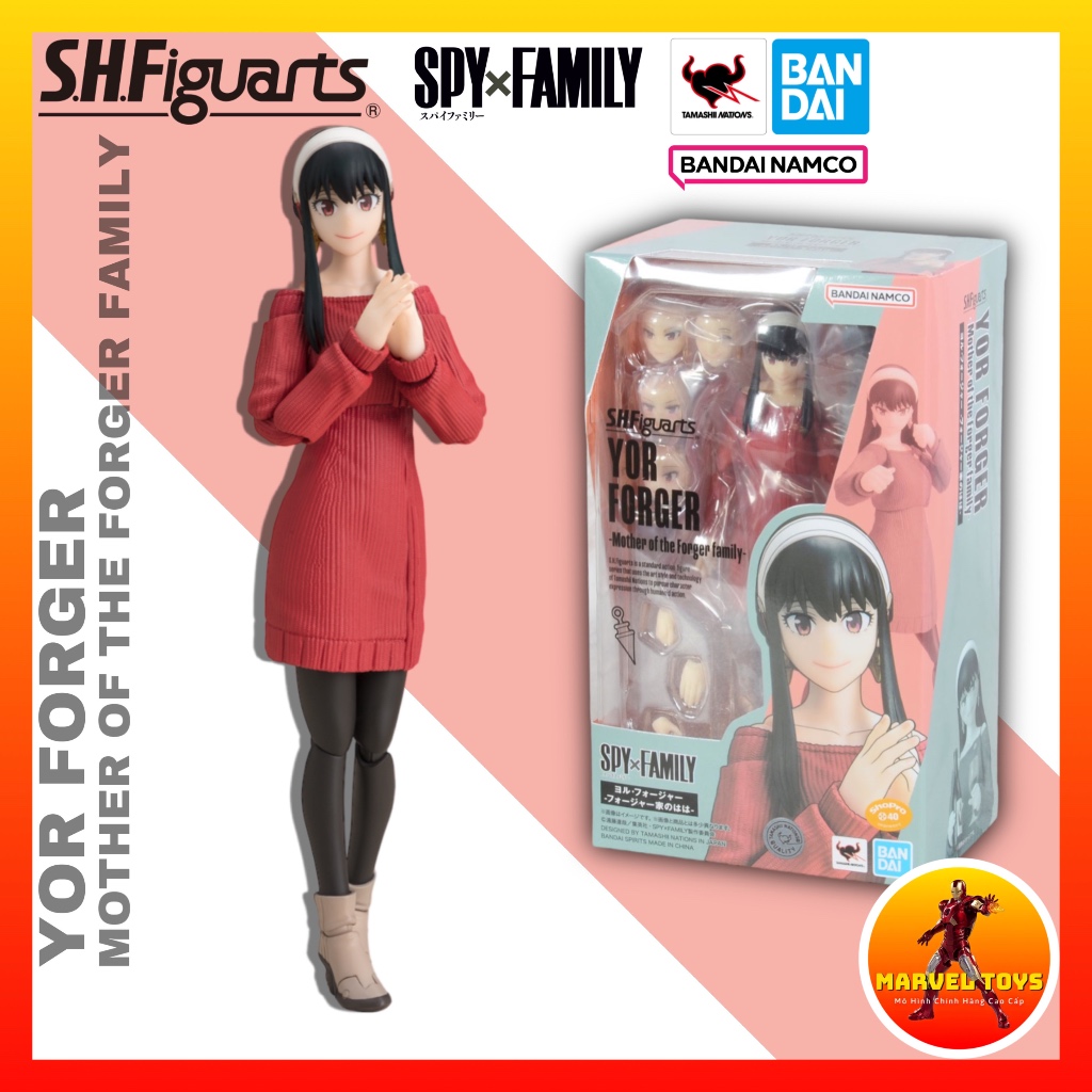 BANDAI ของแท้รุ่น SHF SHFiguarts Yor Forger Mother Of The Forger Family ...