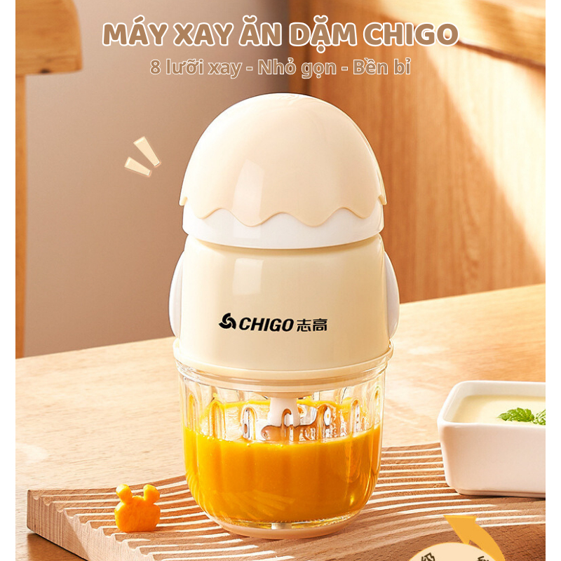 Chigo 8-Blade Hand-Held Super-Fine เครื ่ องบดขนม , เครื ่ องตัดอาหารเด ...