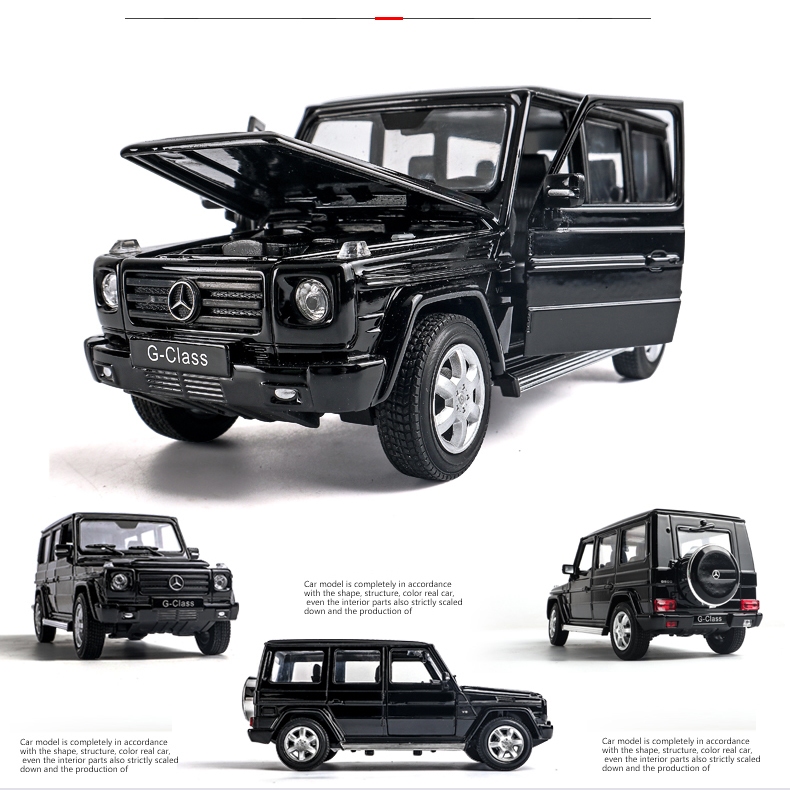 Mercedes G-63 AMG Super Car Model 1 / 24 Scale Alloy - MEC G Sports Car ...