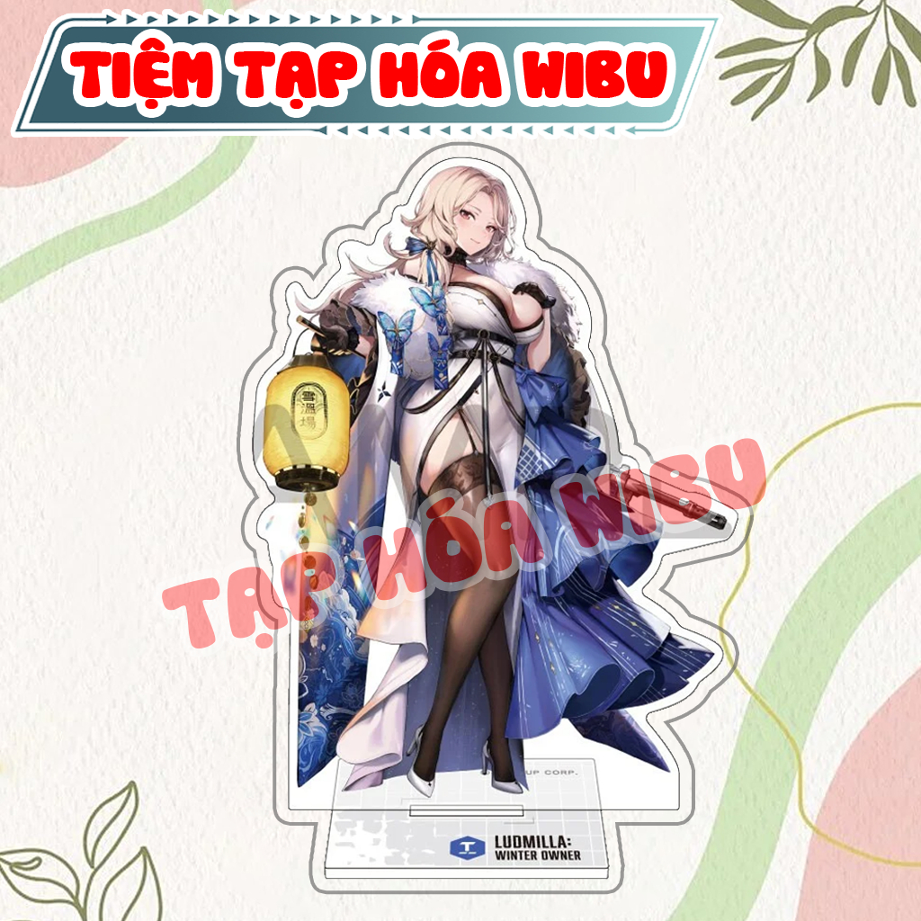 อะคริลิค Standee รูปปั้นเทพธิดาแห่งชัยชนะ Nikke Ludmila Ruppe Rabit ...