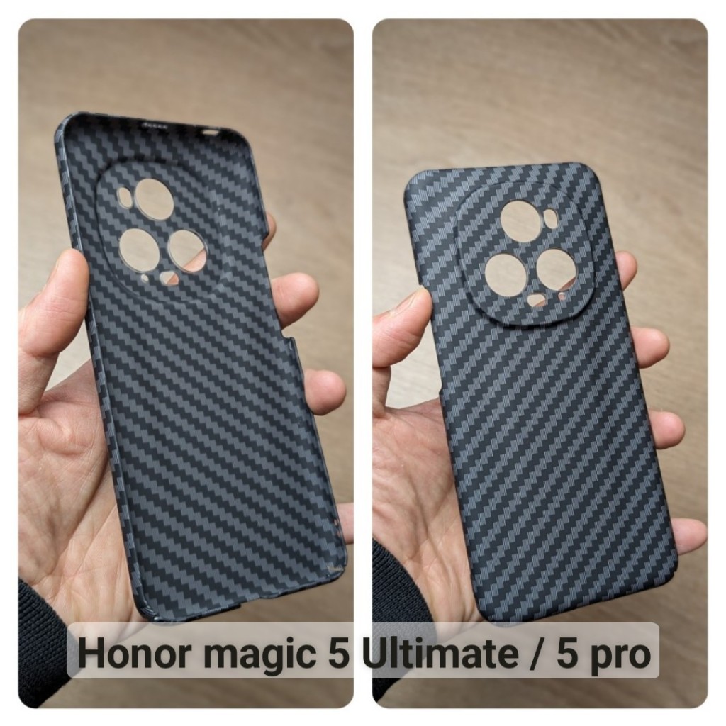 เคสพีซีพลาสติกแข ็ งคาร ์ บอนบางเฉียบปกป ้ องแคมหลัง Huawei P60 Pro Art / Mate 60 Pro / Honor ...