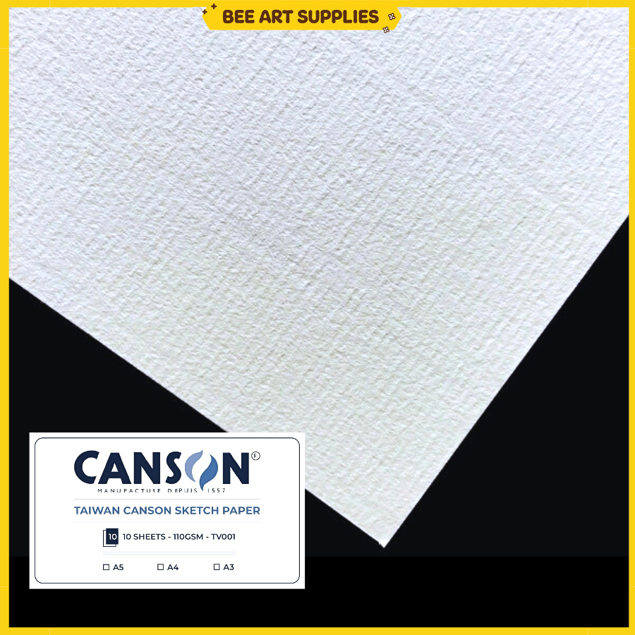 กระดาษวาดรูป Canson A1/A0 แบบดั้งเดิม / Canson A1/A0 110gsm ไต้หวัน ...