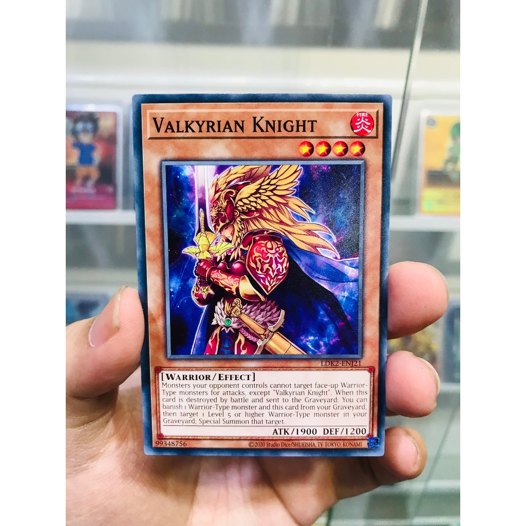 การ์ด Yugioh รหัส LDK2-ENJ21 - อัศวิน Valkyrian - ทั่วไป - ไม่ จํากัด ...