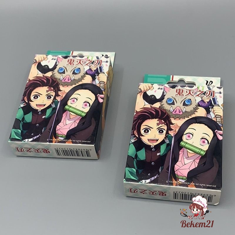 ชุดการ์ดโป๊กเกอร์ Kimetsu no Yaiba ดาบสังหารปีศาจ Tu Lo KO 52 การ์ดที่ ...