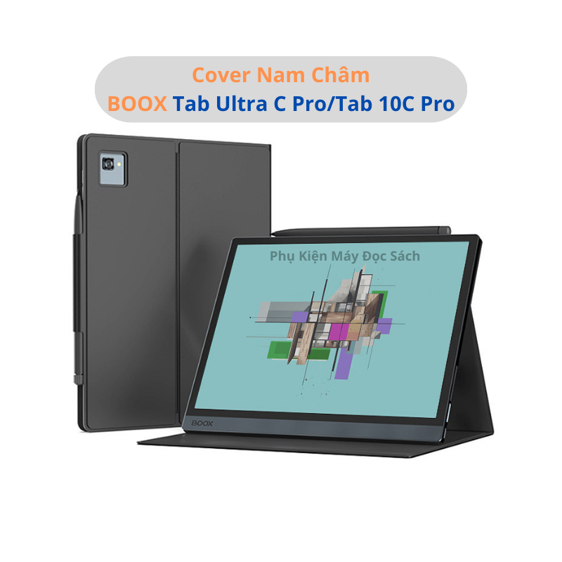 Boox Tab Ultra C Pro/Tab 10C Pro ฝาครอบหนังแม่เหล็ก, Boox Tab Ultra C Pro/Tab 10C Pro Case และขา ...
