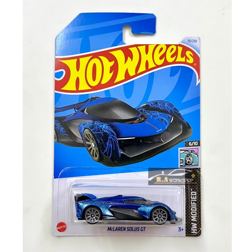 ล้อร้อน โมเดลรถ McLAREN SOLUS GT Blue ของแท้ (เคส 2024) | Shopee Thailand