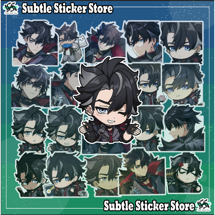 [Genshin Impact] ชุด 10/15/20 สติ๊กเกอร์ Wriothesley Duke - Meropide ...