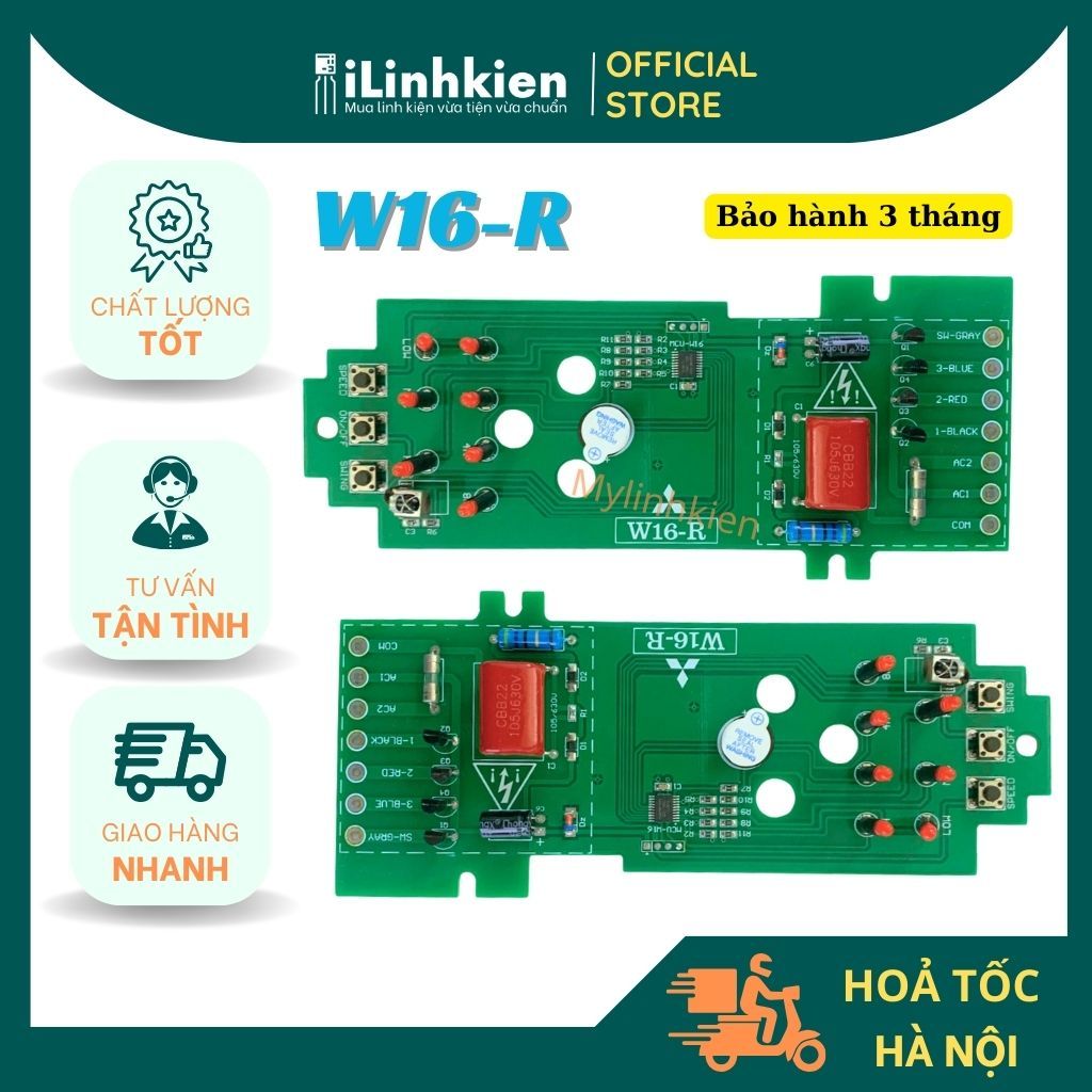 วงจรพัดลมรีโมท Mitsubishi W16R บอร์ดพัดลมติดผนังคุณภาพดี | Shopee Thailand