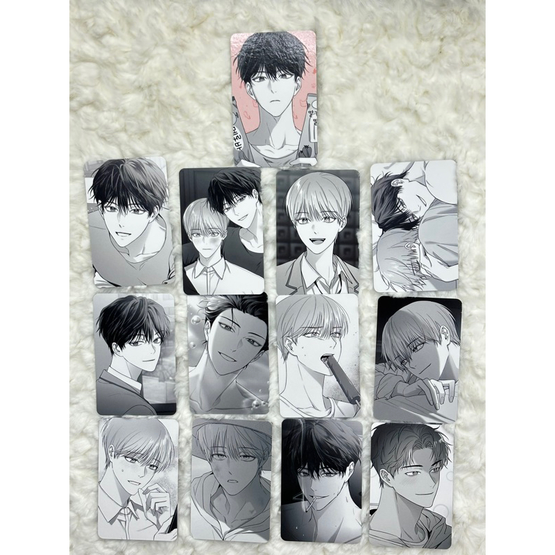 [ปิด,มีจําหน่าย] การ์ดมุมโค้งมน Non Zero Sum bl manhwa | Shopee Thailand