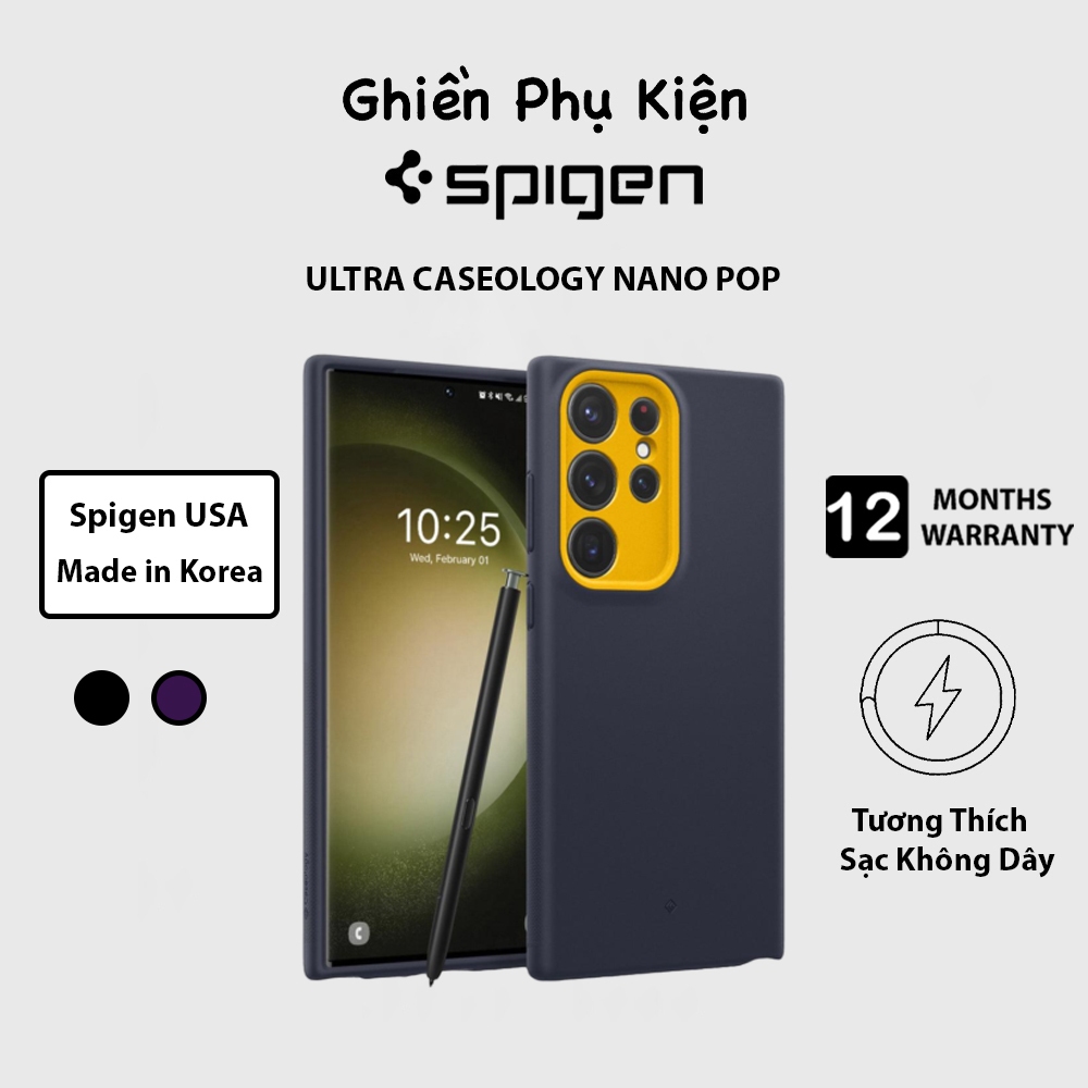 Spigen Caseology Nano Pop สําหรับ SamSung Galaxy S24 S23 Ultra 6.8 นิ ้ ...
