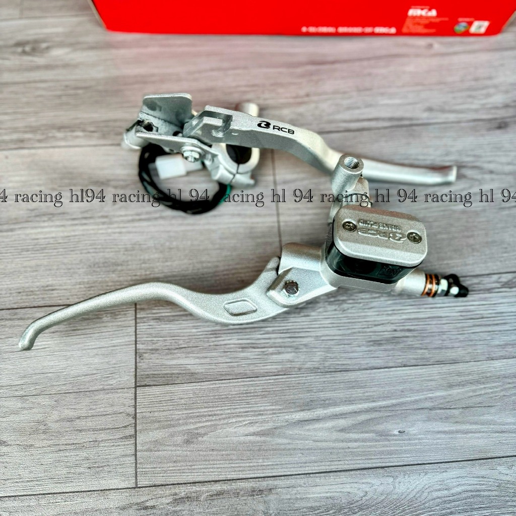 Rcb Silver Square Hand Brake คู ่ 2024 | Shopee Thailand