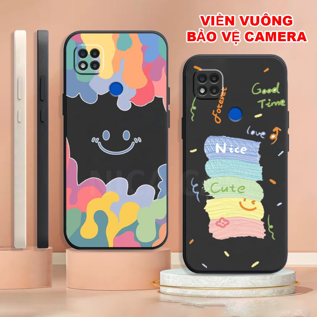 ใหม่ล่าสุด Xiaomi Redmi 9C / 10A / 10C เคส TPU ขอบเหลี่ยม และพิมพ์ลาย ...