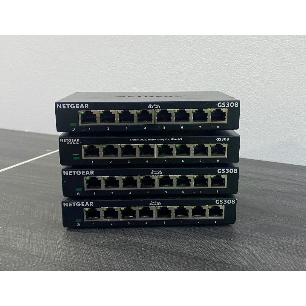 Netgear GS308 8-Port, 8 พอร์ต Gigabit Ethernet Unmanaged Switch ...