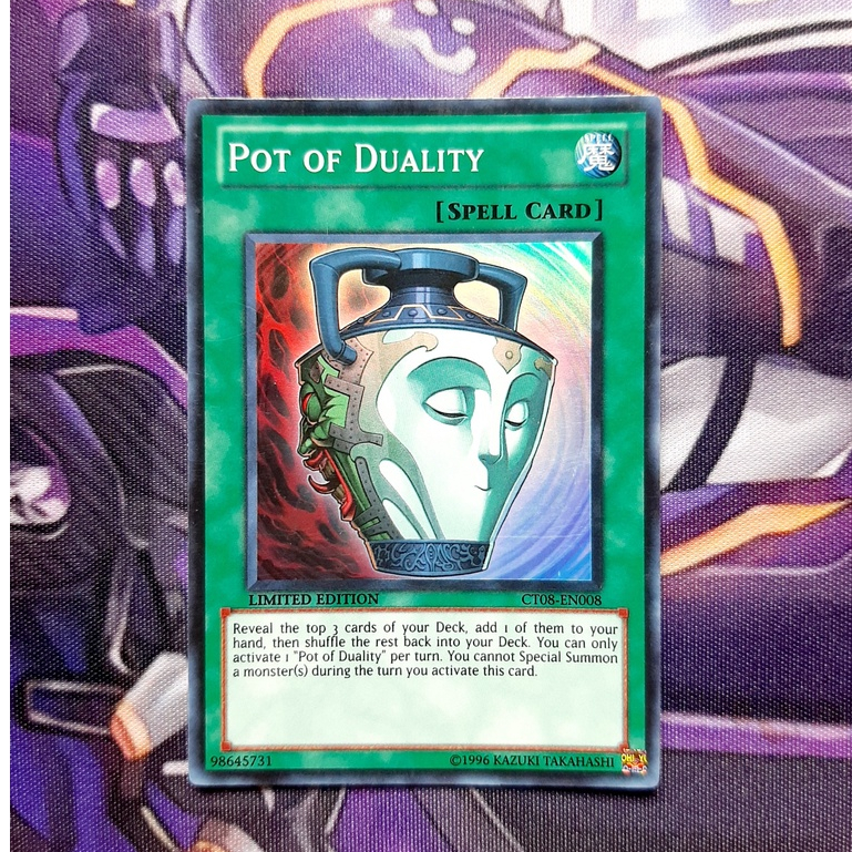 [ Do Lac Shop ] Mint90 Yugioh Spell Pot of Duality Cards | Shopee Thailand