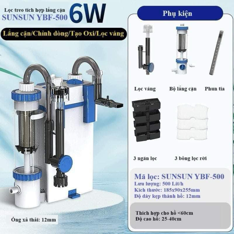 Sunsun Ybf 500 กรองแขวน | Shopee Thailand